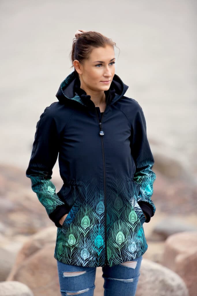 Softshell Parka Naistele "Suled" - Pilveke